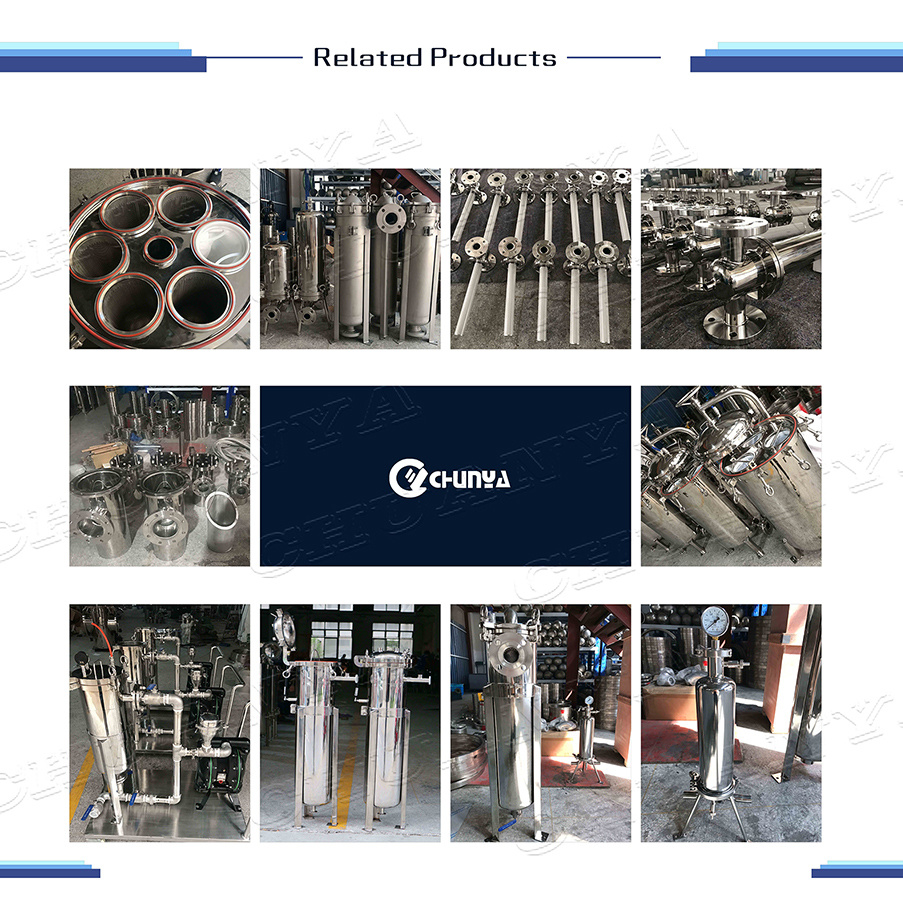 Sanitary Depth Stack Filter Cartridge Filtration Beer Lenticular Filter Housing from China ...